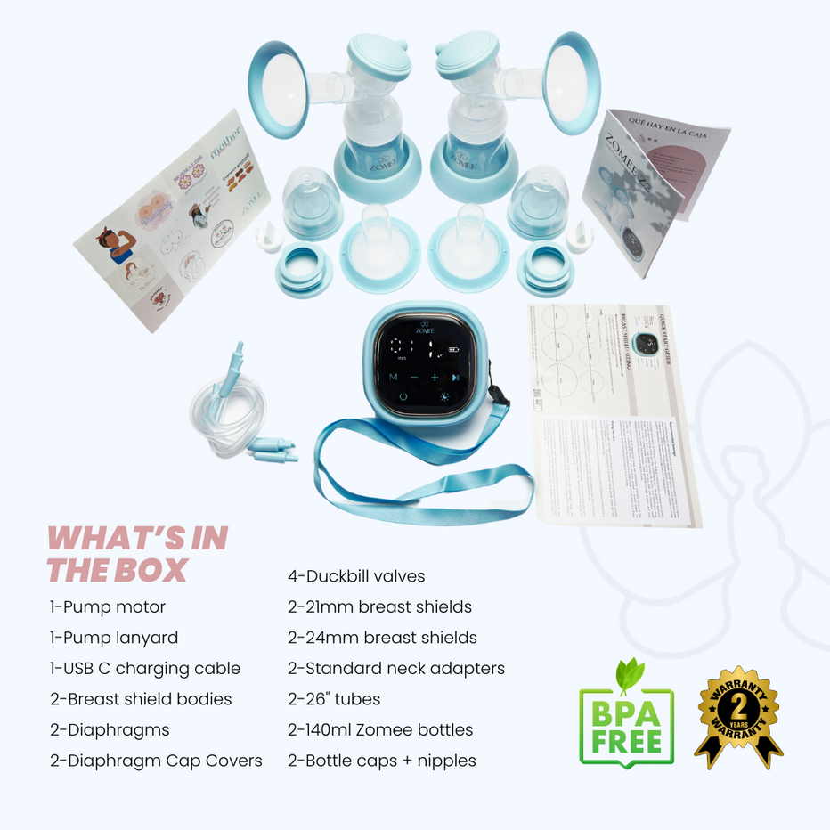 Zomee Z2 Double Electric Breast Pump | Zomee